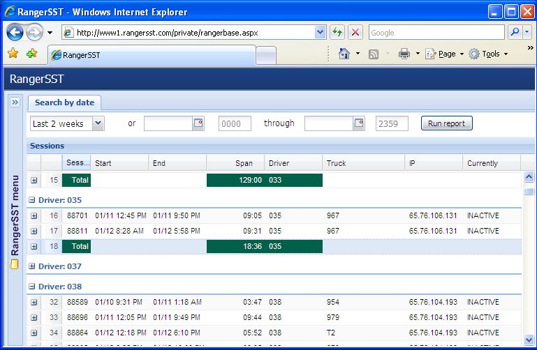 support:timecard_report [RangerSST Support Center]